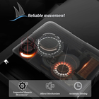 Dia 9-Inch Retro Style Vintage Wood Indoor Wall Clock with Swinging ...