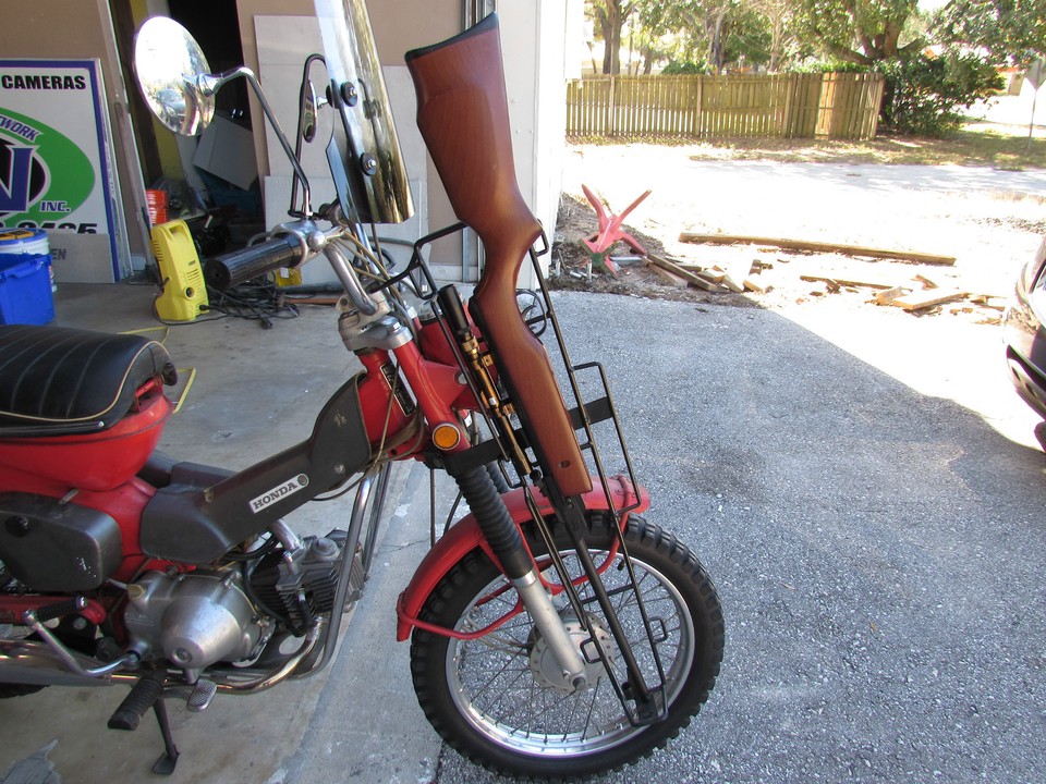 HONDA CT90 TRAIL90 CT110 TRAIL110 RACK BRAND NEW BLACK | eBay