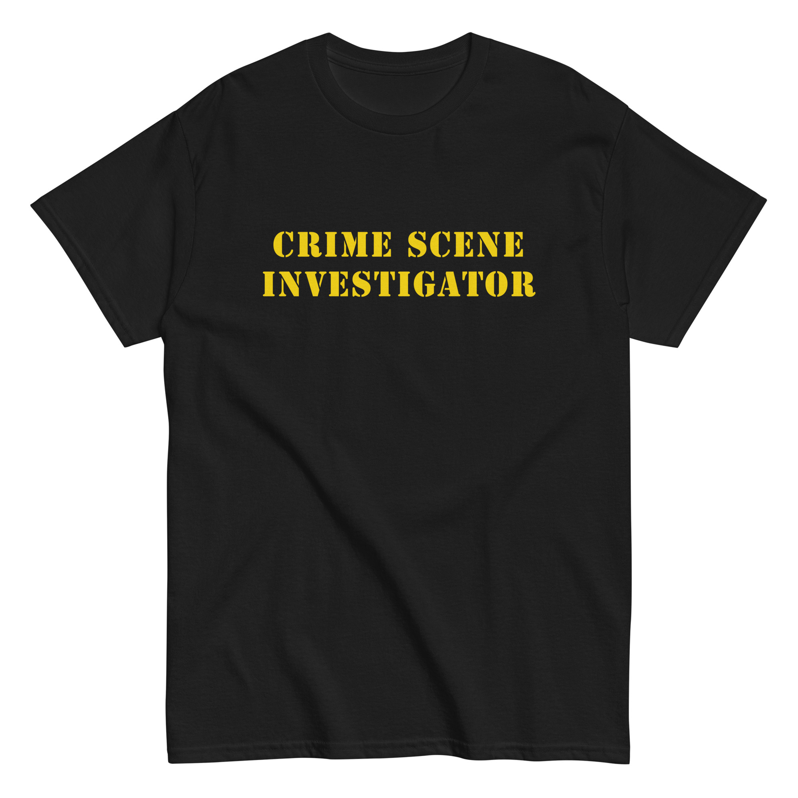 CRIME SCENE INVESTIGATOR Shirt tee forensics new york police costume ...