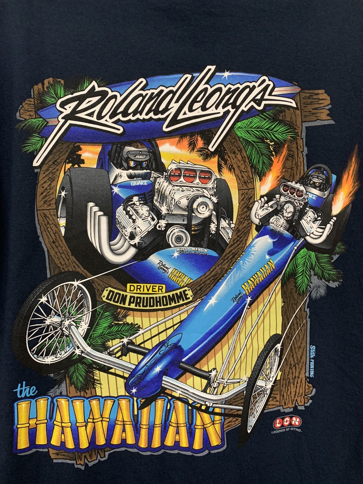 The Hawaiian Roland Leong’s Legends Of Nitro Mens XL … - Gem