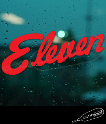 Eleven STICKER VINYL DECAL NETFLIX HOPPER WILL STRANGER THINGS ...