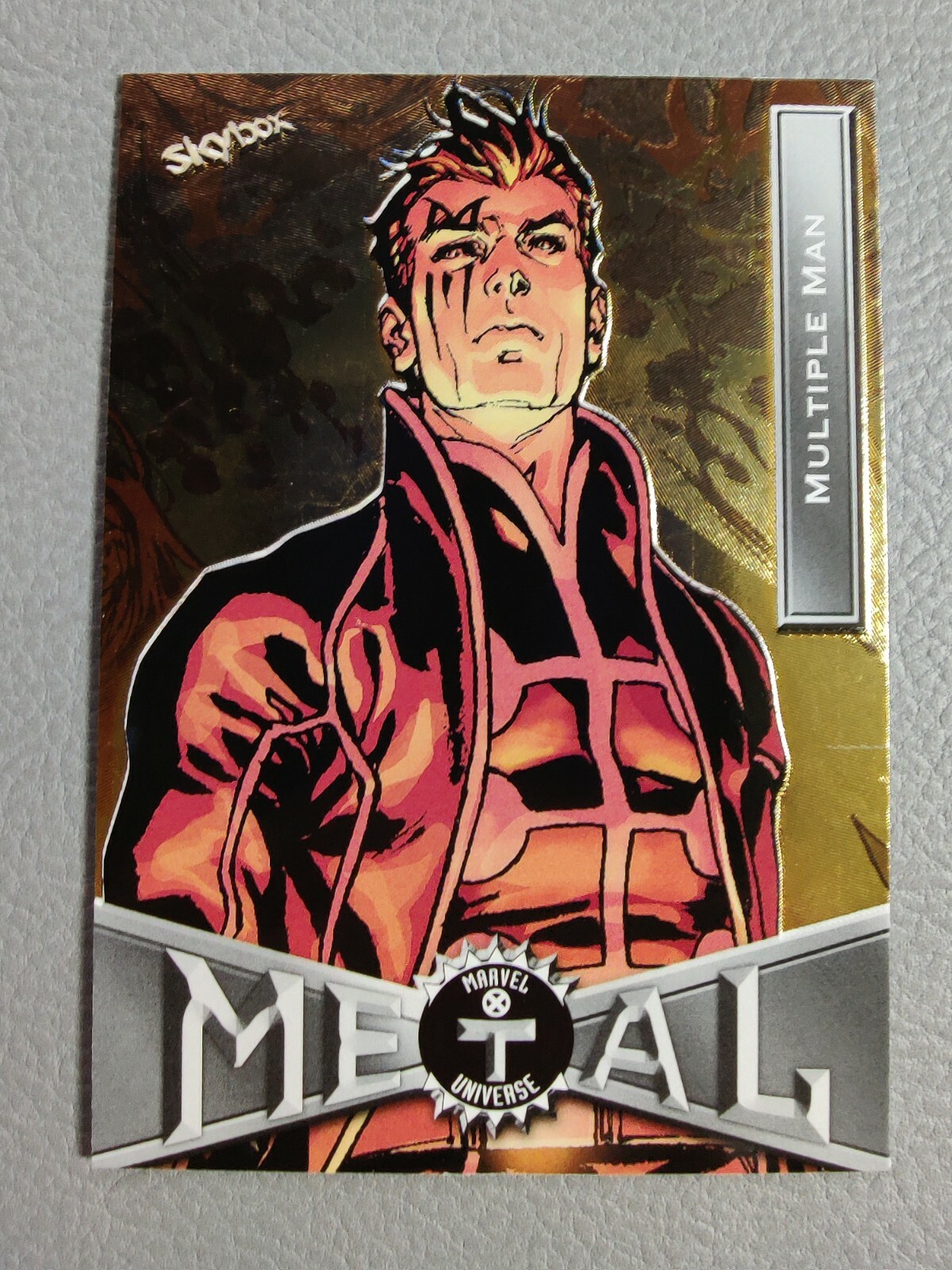 Multiple Man #46 Gold | NM/M | Marvel X-Men Metal Universe | 2020 Upper ...