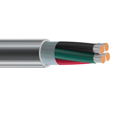 1000' 18/4 Shielded Communication & Control Cable PVC Jacket Gray 300V ...