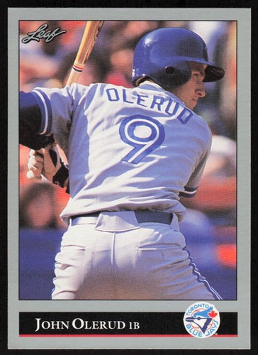 1992 Leaf #60 John Olerud Toronto Blue Jays | eBay