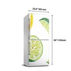 3D Refrigerator Self Adhesive Removable Sticker Decal Food Limes and ...