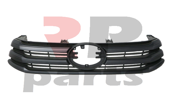 FOR TOYOTA HILUX 15-20 NEW FRONT BUMPER UPPER CENTER GRILLE BLACK 53100 ...