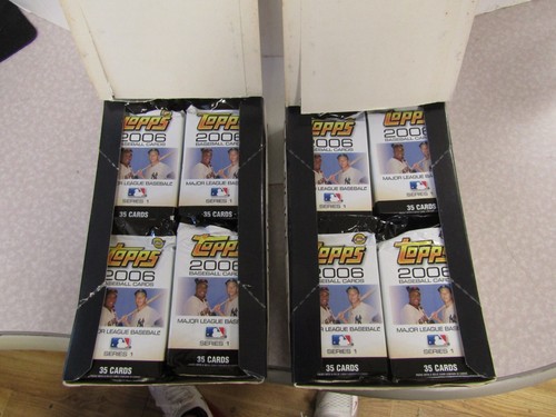 UNOPENED Lot Of 24 2005 Topps Baseball Series 1 Jumbo Wax Packs | eBay