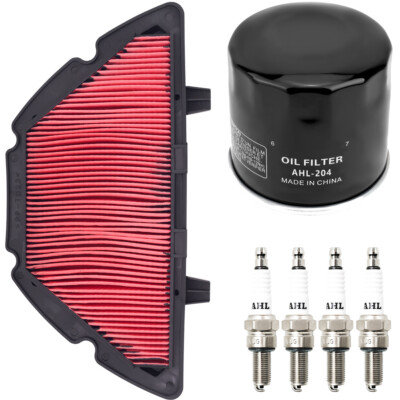 2007-2008 Yamaha YZF-R1 Tune Up Kit Air Filter Oil Filter Spark Plugs ...