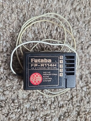 Futaba FP-R114H AM 72mhz RC Airplane Receiver. With Crystal. | eBay