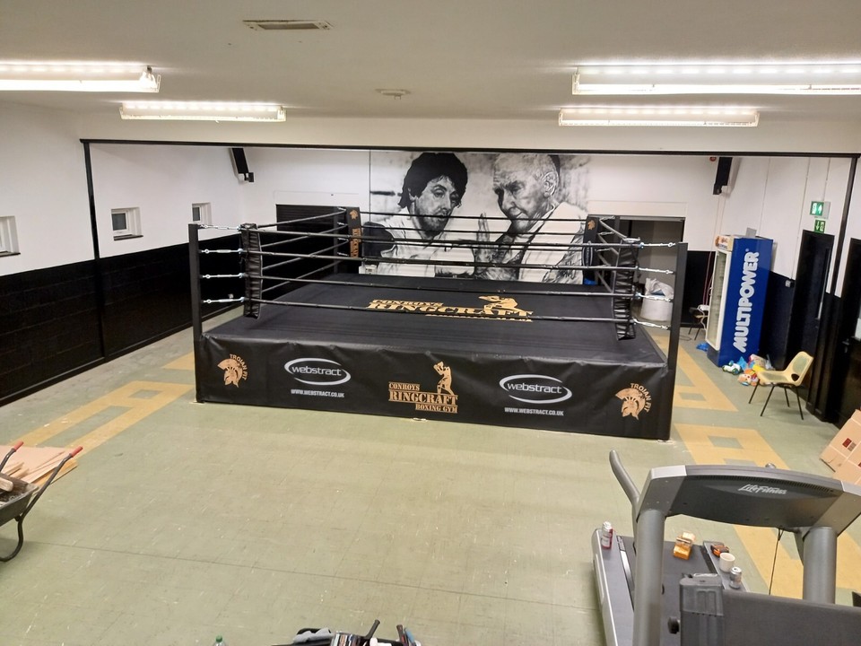 UF&C Pro Boxing Rings all sizes and heights available 12ft to 24ft ...