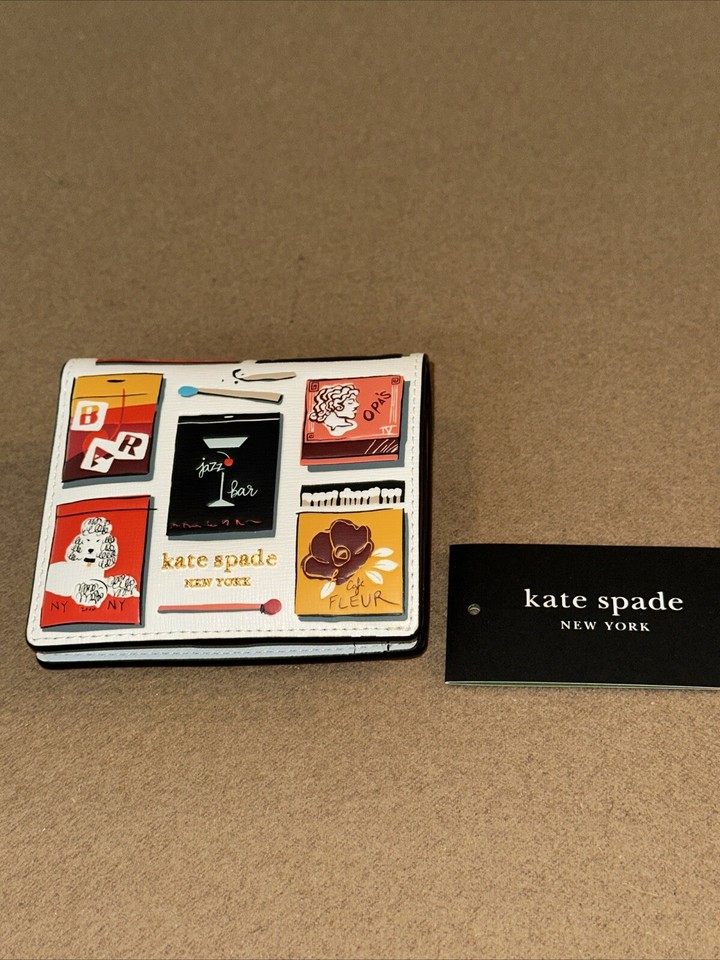 Kate Spade Morgan Matchbox Small Bifold Wallet Brand New | eBay