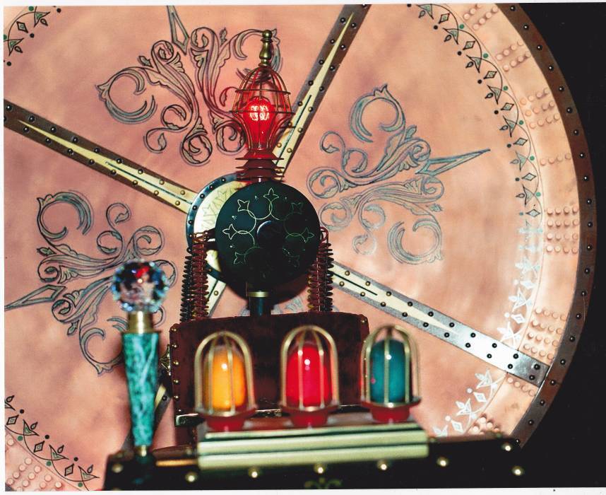 LOT #4 - Color 8 x 10 prop photo close-up of the George Pal TIME ...