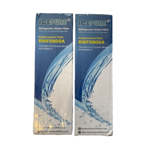 ICEPURE RWF0900A Water Filter Refrigerator Replacement 2 Pack - NEW | eBay