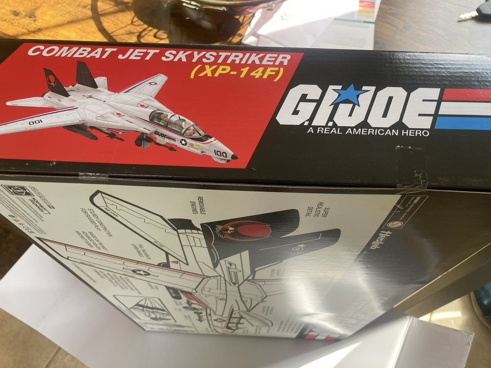 GI Joe Skystriker Fighter Jet Hasbro Haslab All Tier Unlocked SEALED 9 ...