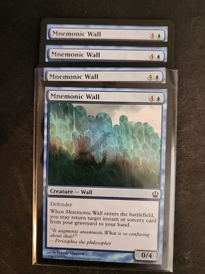 4x Mnemonic Wall - Theros - MTG Magic x4 Playset | eBay