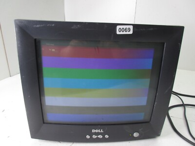 Dell E773c 17" CRT VGA Computer Monitor 1280 x 1024 Vintage Retro ...