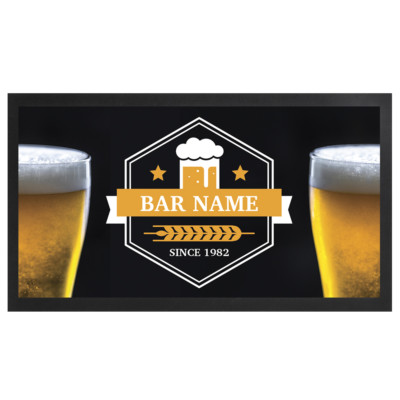 PERSONALISED BAR WORKTOP RUNNER. PUB / BAR / SHOP / HOME. FREE POSTAGE ...