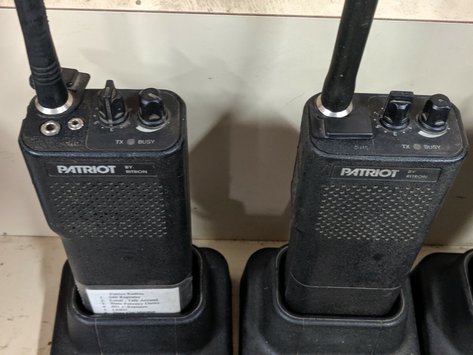 Ritron Patriot RTX-150 VHF 2-Way Radios Lot of 4 | eBay