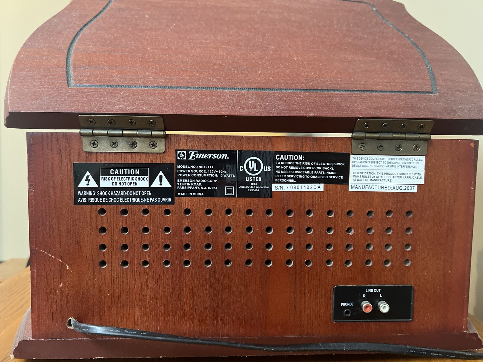 emerson stereo record player vintage | eBay