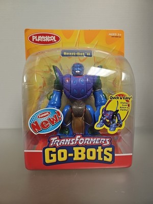 VINTAGE TRANSFORMERS GO-BOTS BEAST-BOT II PLAYSKOOL PANTHER 6" 2001 ...