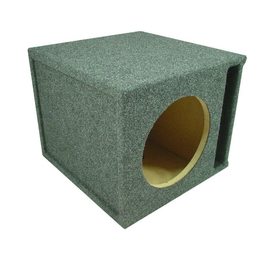 Car Audio Single 15" SPL Bass Subwoofer Labyrinth Vent Sub Box Stereo ...