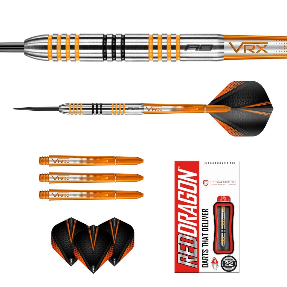 RED DRAGON Amberjacks Tungsten Darts Set 21g,22g,23g,24g,25g,26g,27g ...