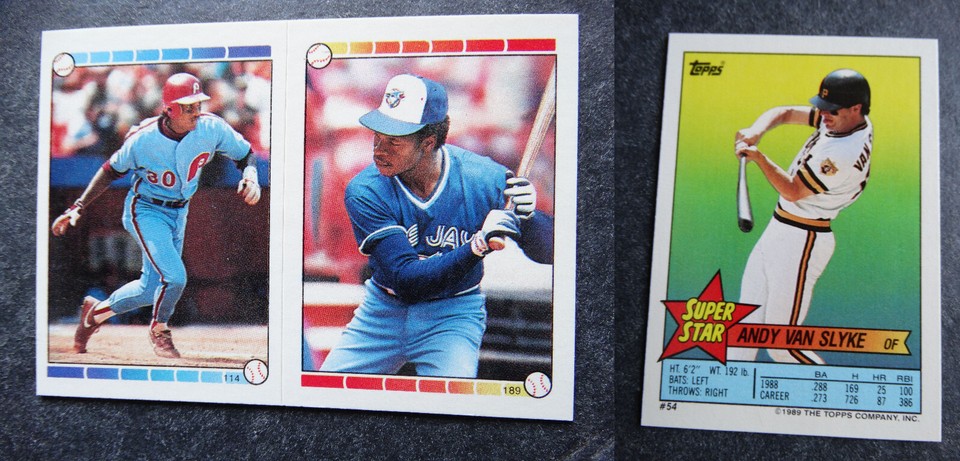 1989 Topps Stickers Baseball Cards Complete Your Set U Pick From List ...