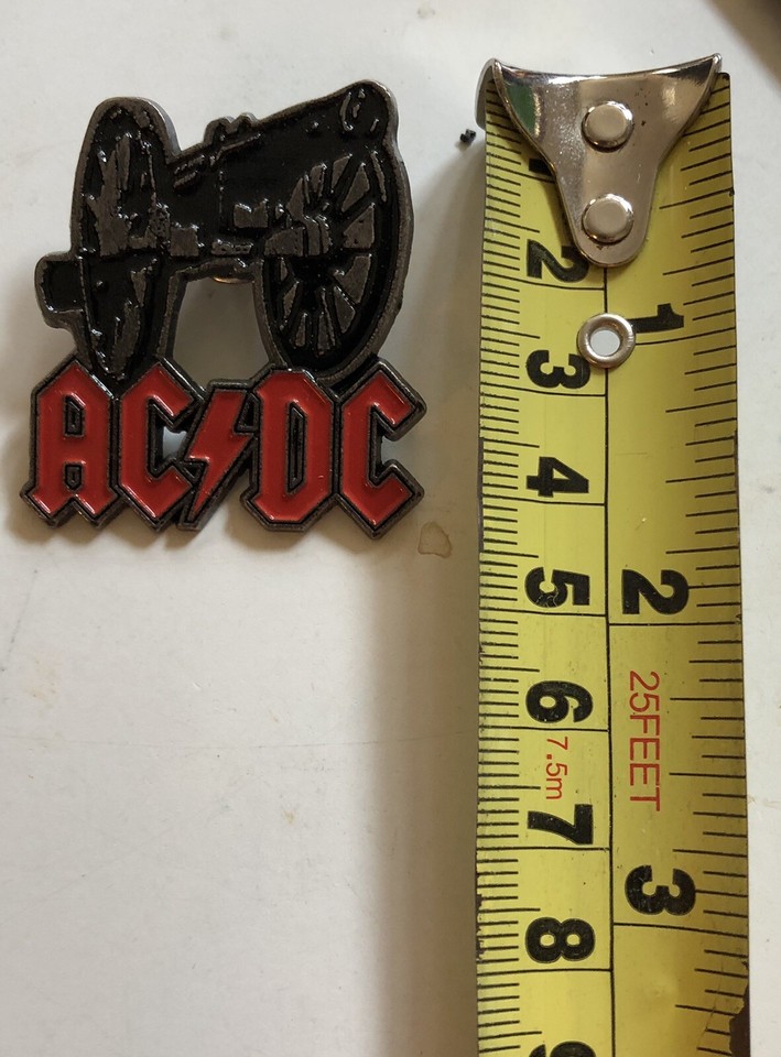 AC/DC Pin enamel Hat pin Rock And Roll Cannon Ball Collectible | eBay