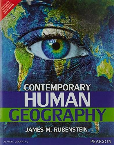 Contemporary Human Geography - Paperback By Rubenstein - ACCEPTABLE | eBay