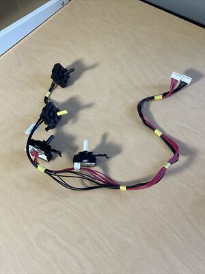 OEM Whirlpool Crosley Washing Machine Washer Switch Set & Wire Harness ...