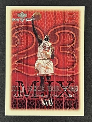 Michael Jordan 1999-00 Upper Deck MVP - MJ Exclusives #183 Chicago ...