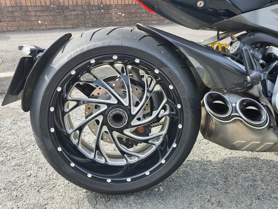 Ducati X Diavel S 2017, 7377 miles, Carbon And Rare Ducati Performance Wheels | eBay UK