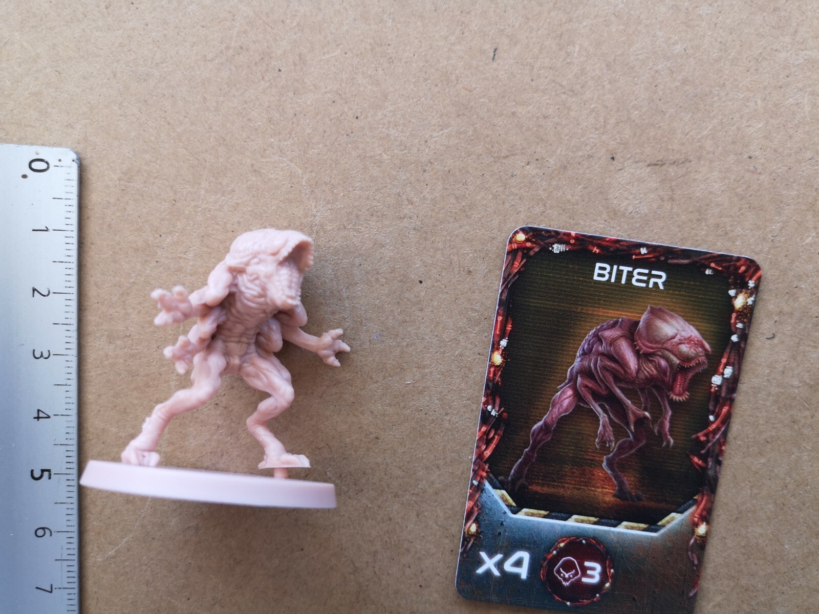 BITER (ALIEN) MINIATURE + 1 CARD/ PROJECT ELITE CMON G102 | eBay