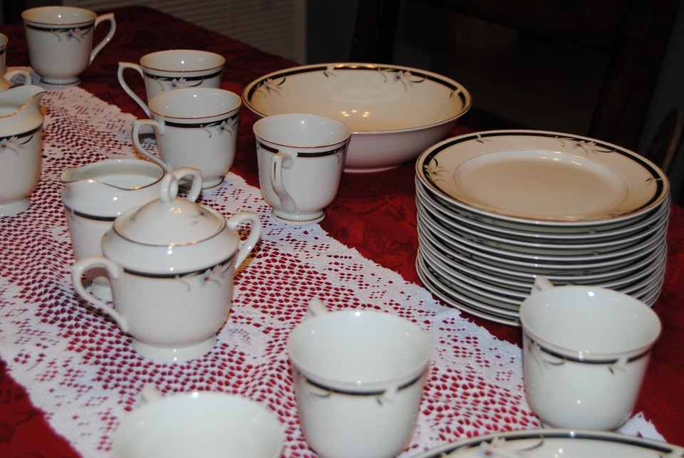 China Sango Regency Collection Fine Ivory China Japan Vintage ...