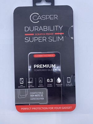 Casper Premium Tempered Glass Screen Protector for Samsung Galaxy ...