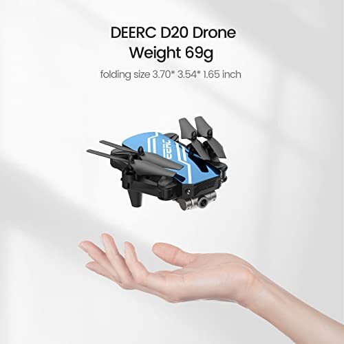 D20 Mini Drone with Camera for Kids, Remote Control Toys Gifts for Boys Blue | eBay