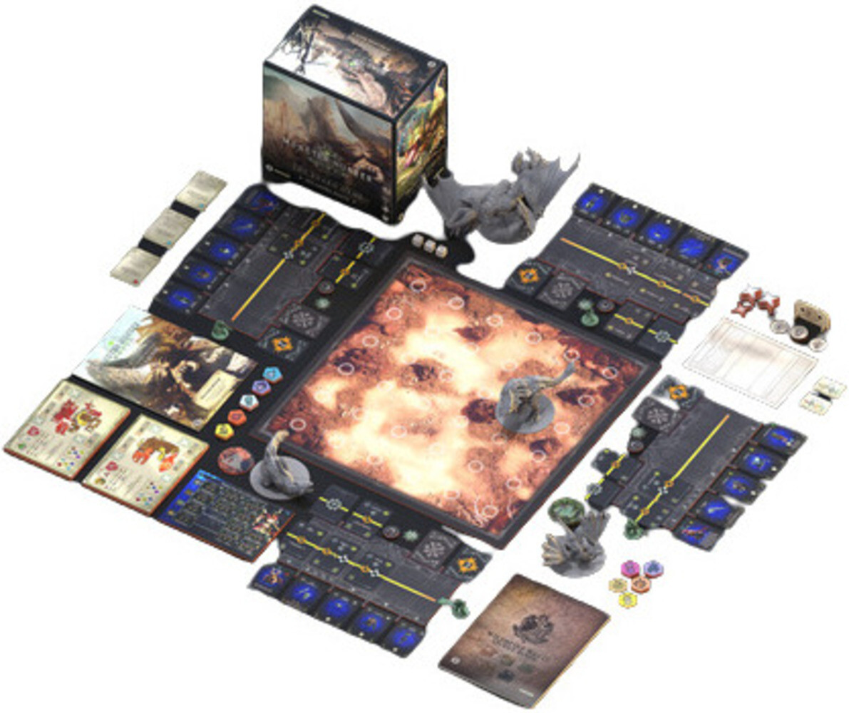 Steamforged Games Monster Hunter World Wildspire Waste Core Board Game ...