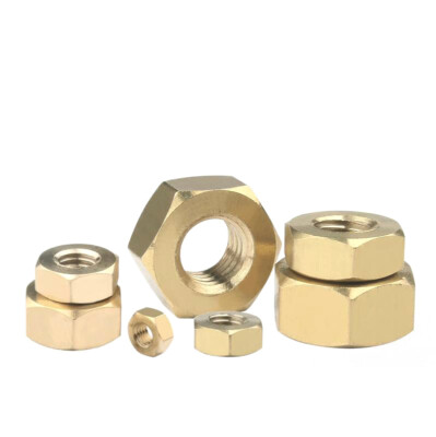 Brass Nut/Copper Nut/Copper Hex Nut Screw Cap M1.6 M2 M2.5 M3 M4 M5 M6 ...