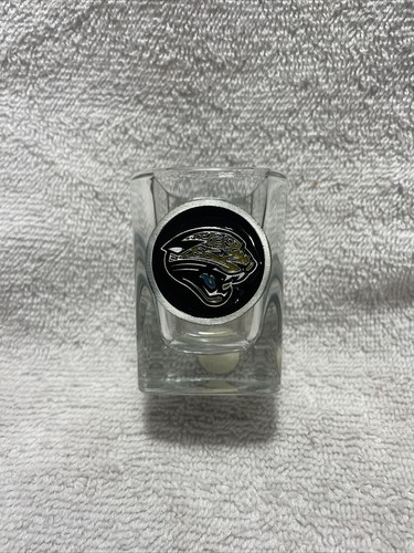 Jacksonville Jaguars, Heavy Square Shot Glass ,raised medallion #D | eBay