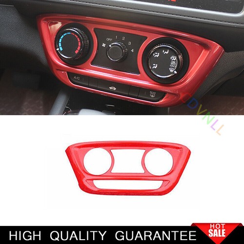 For Honda HR-V HRV 2016-22 ABS Red Inner Central Console AC Switch ...