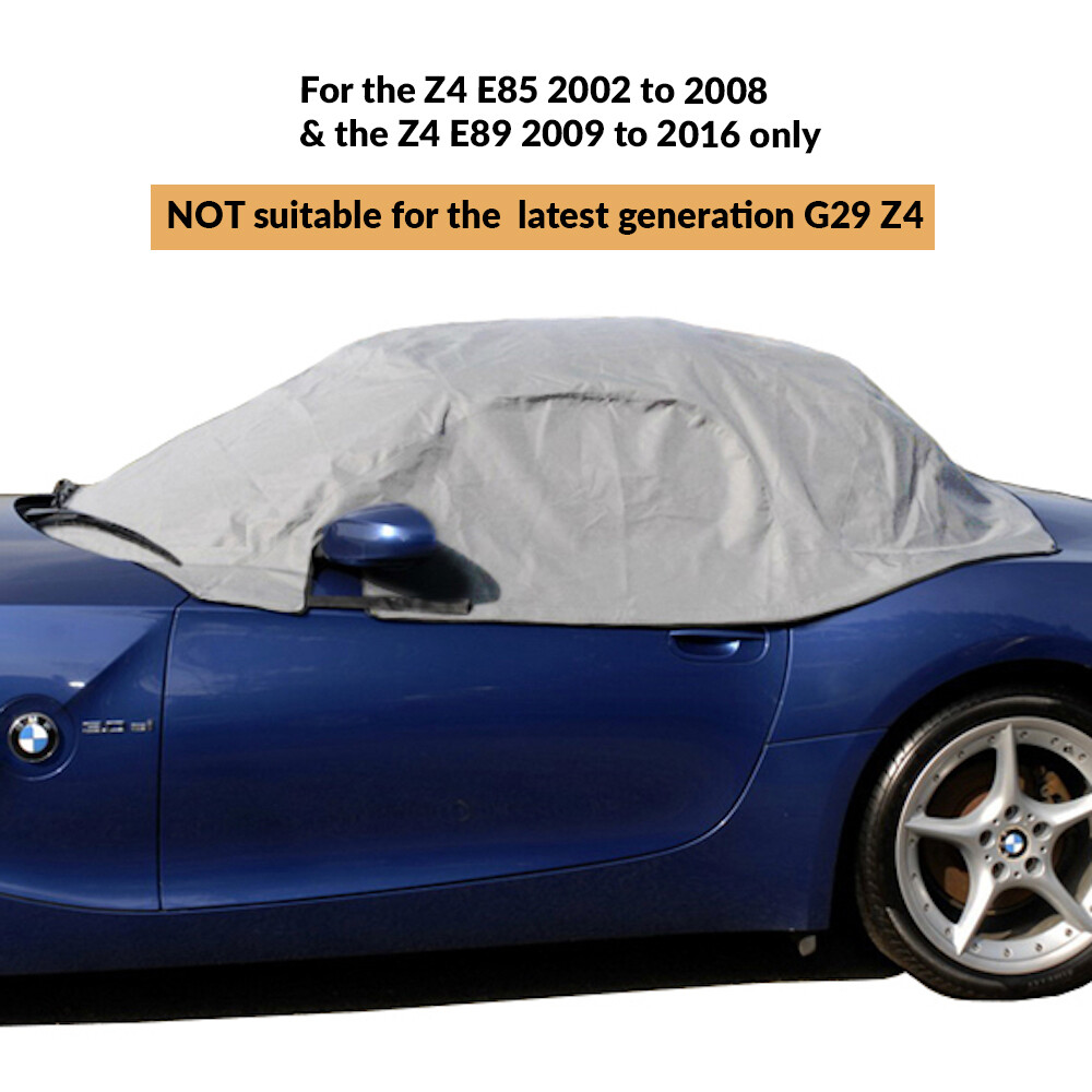 Convertible Soft Top Roof Protector Half Cover for BMW Z4 - 2002 to ...
