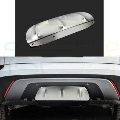 Silver Stainless Rear Bumper Board Guard For Range Rover Velar 2018 ...