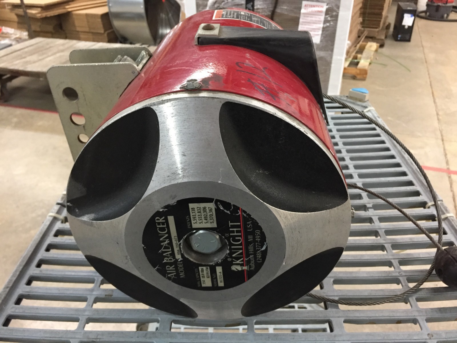 Knight Air Balancer KBA150-076 150LB Capacity At 100 PSI (12200 ...