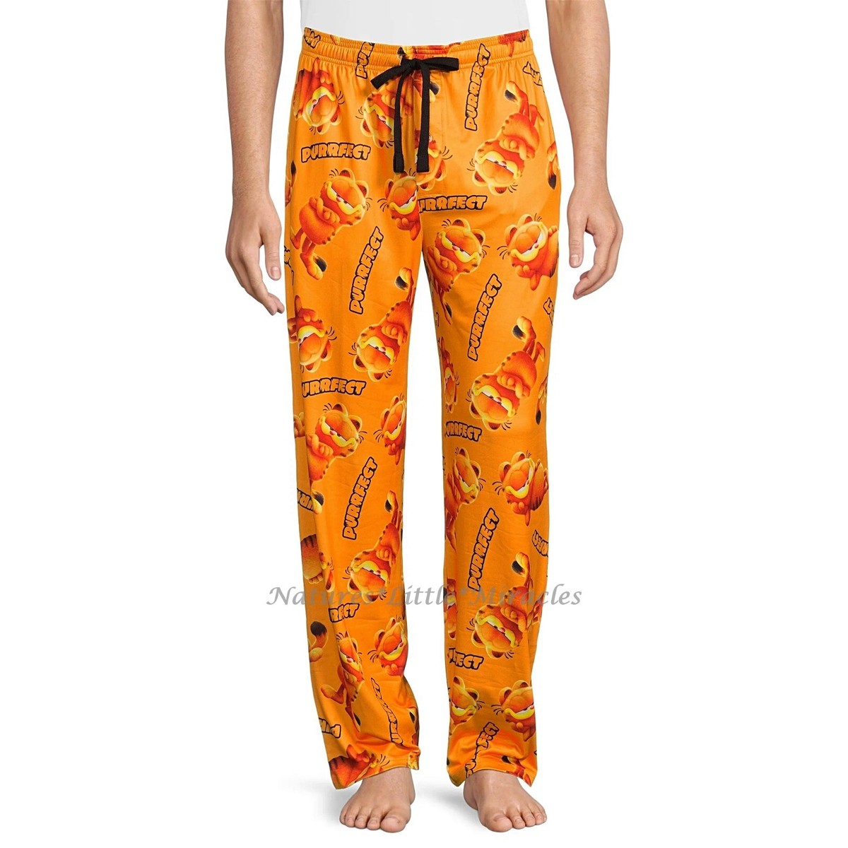 Garfield Movie 2024 Garfield Comic Print Pajama Pants - Odie & Jon ...