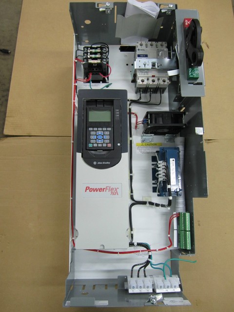NEW ALLEN BRADLEY VFD 5HP 2163UB MCC POWERFLEX 753 20F11ND8P0AA0NNNNN ...