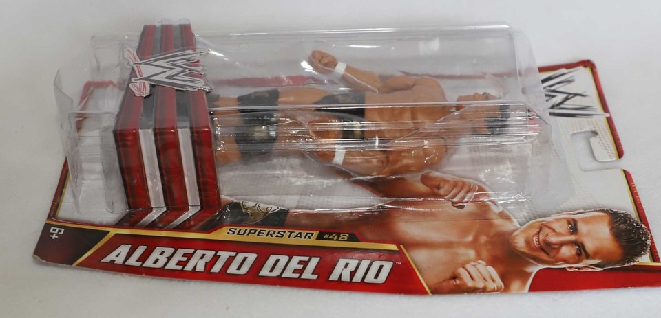 WWE MATTEL ALBERTO DEL RIO SUPERSTAR 48 WRESTLING FIGURE | eBay