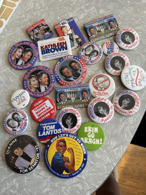 vintage political buttons Bill Clinton | eBay