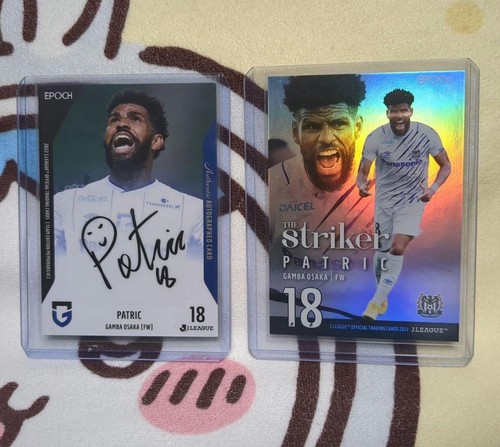 epoch Gamba Osaka TE Patrick autograph card & riff card 18 | eBay
