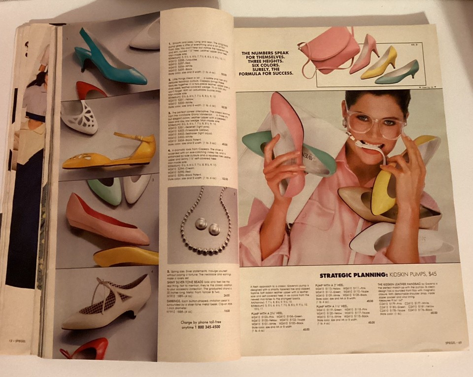 1987 Spiegel Spring Summer Catalog Fashion Electronics Home Decor | eBay
