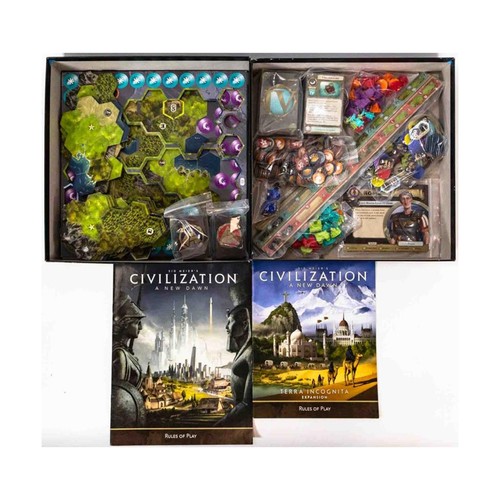 FFG Board Game Sid Meier's Civilization - A New Dawn w/Terra Incognita ...